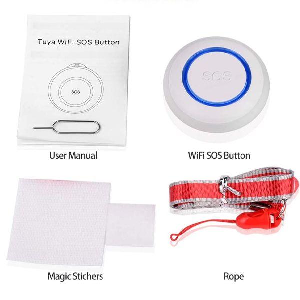 Suconel | Botón Inalámbrico De Emergencia WiFi BPANICO