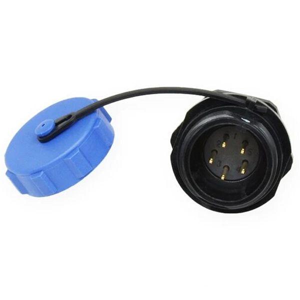 Suconel | CC17-5M Conector macho chasis IP68 5 pines SP17
