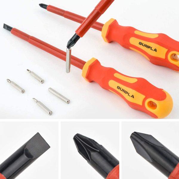 Suconel | Kit De 11 Destornilladores Aislados 1KV Gunpla VDE JUEGOC