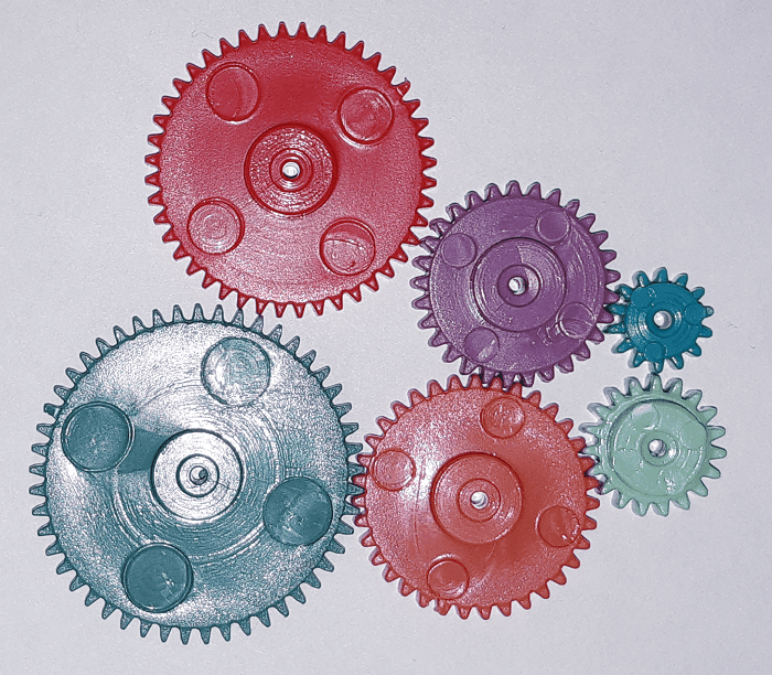 Suconel | Kit De 6 Piñones Plásticos Para Motorreductores KITPIN