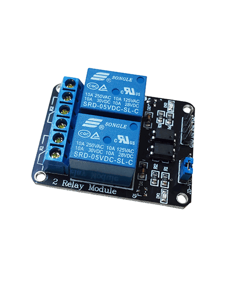 Suconel | Módulo Relé 2 Canales 5V Optoacoplado RL2