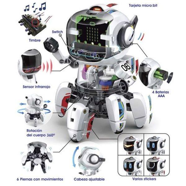 Suconel | ROBOT-MB2 Robot hexápodo II MicroBit GE-894 Proskit