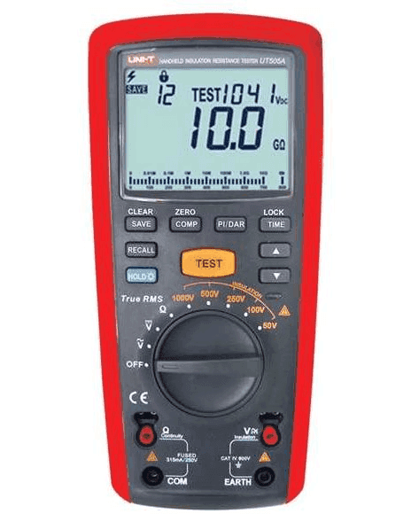 Suconel | Medidor De Resistencia De Aislamiento 20GΩ 1KV Unit UT505A