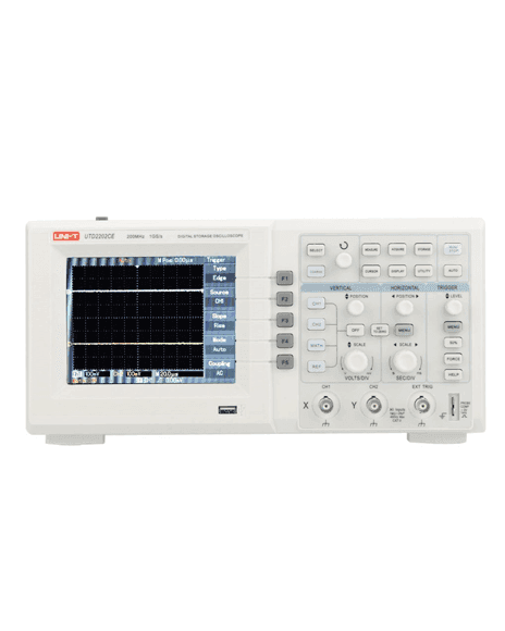 Suconel | Osciloscopio Digital De 200Mhz 2 Canales Unit UTD2202CE